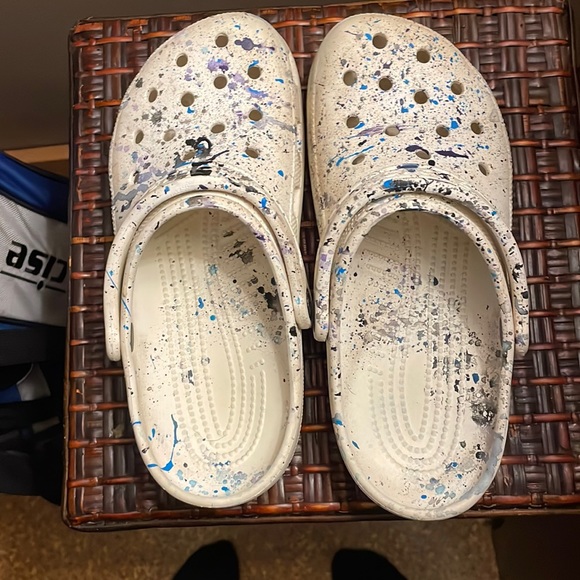 CROCS | Shoes | My Galaxy Crocs That I Made | Poshmark
